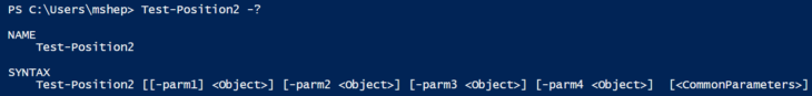 Specifying Powershell Parameter Position Powershell Station 7383